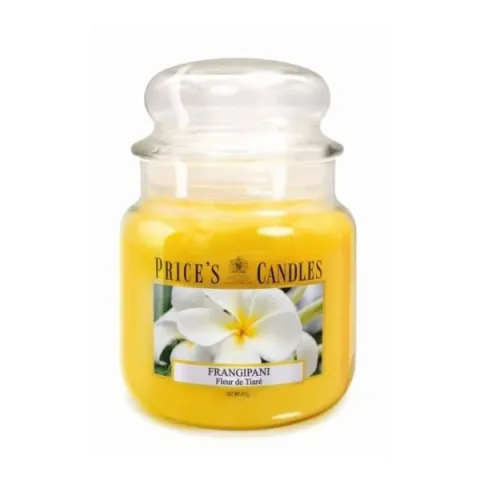 Frangipani - Price´s Candle mirisna sveća M (egzotično cveće i tropsko voće)