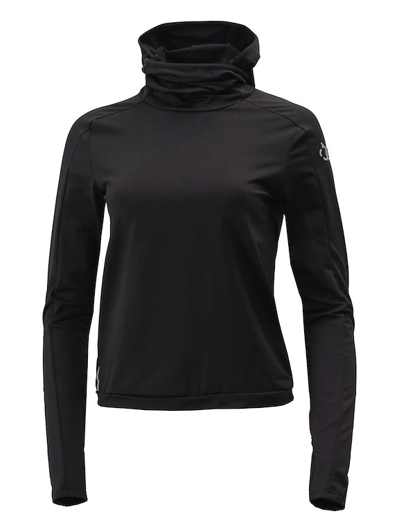 BRILLE Ženska majica dugih rukava Warm Base Layer, Crna