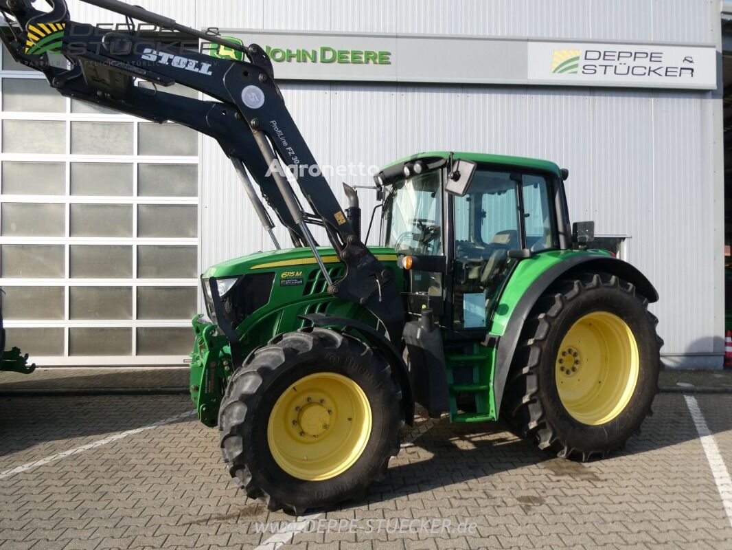 John Deere 6115M + FZ 30.1 traktor točkaš