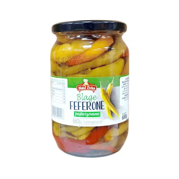 BAKA ŽIVKA Feferone blage, 680g