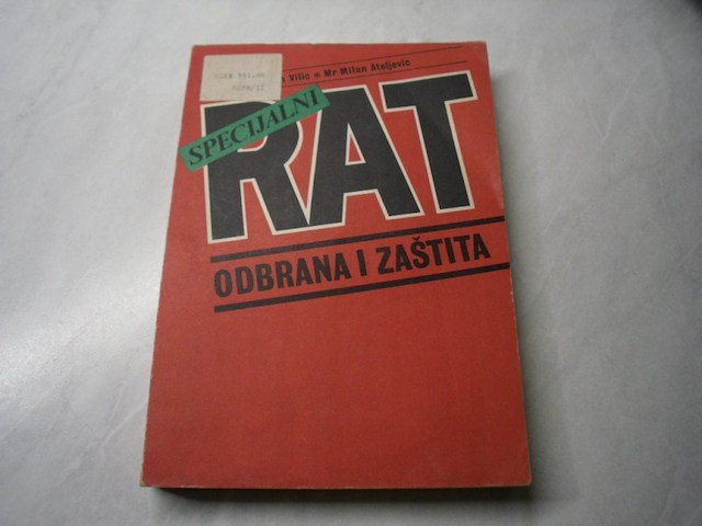 SPECIJALNI RAT ODBRANA I ZASTITA