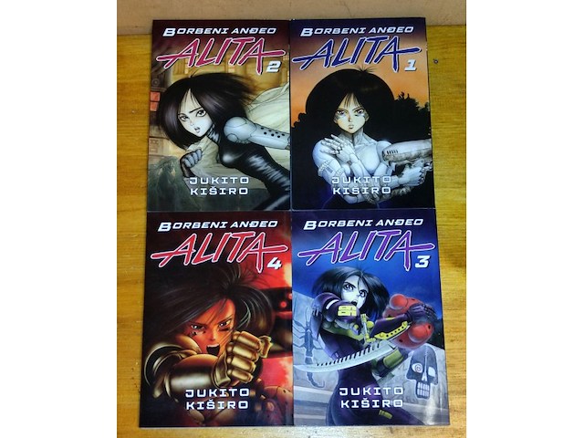 Alita - Borbeni anđeo 1 - 4, Jukito Kiširo