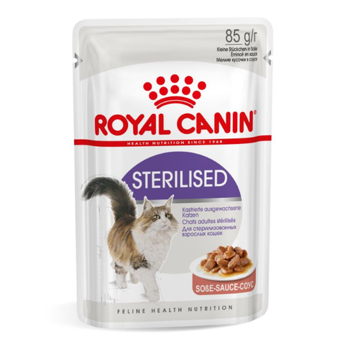 Royal Canin STERILISED, vlažna hrana za mačke12x85g