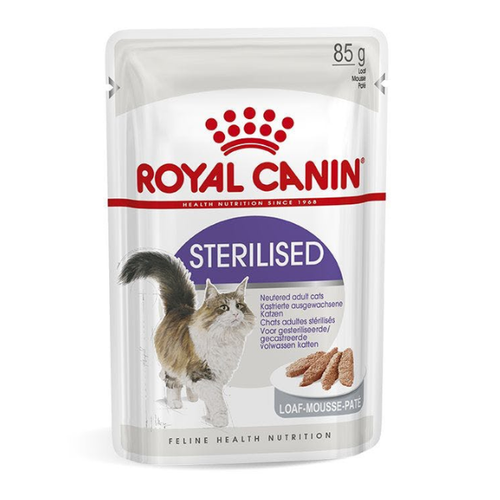 Royal Canin STERILISED LOAF, vlažna hrana za mačke 12x85g