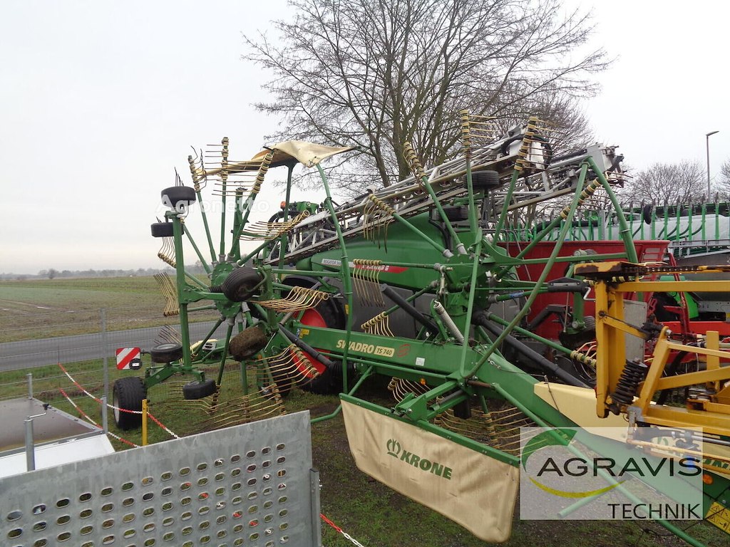 Krone SWADRO TS 740 TWIN sakupljač sena