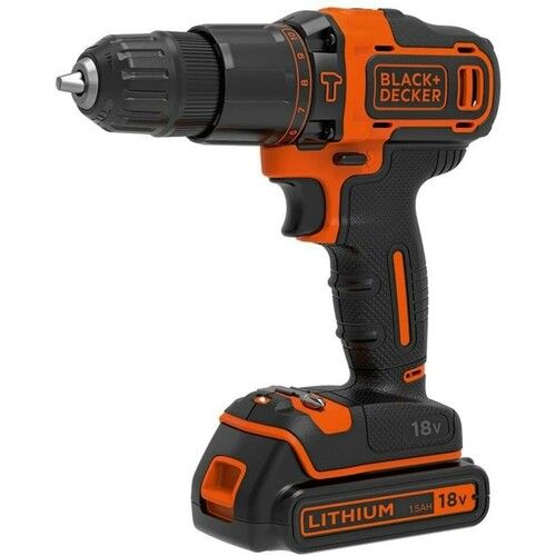 Black & Decker AKU BUŠILICA 18V KOFER BDCHD18K-QW