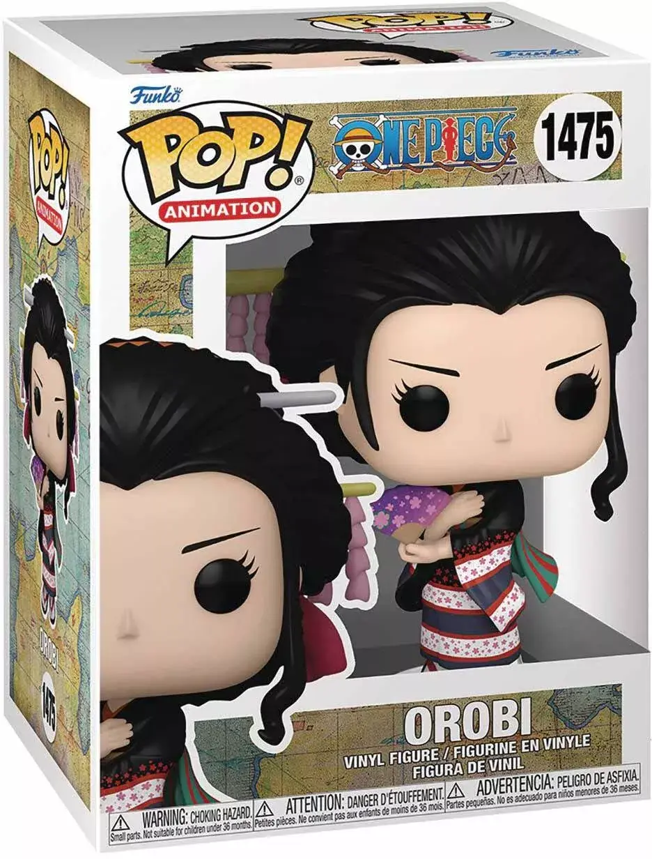 POP! Bobble Figure Anime One Piece Orobi (Vano), crna