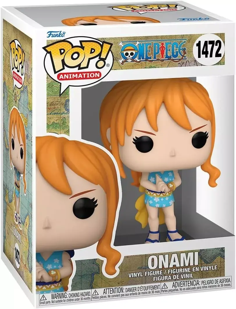 POP! Bobble Figure Anime One Piece Onami, narandžasta