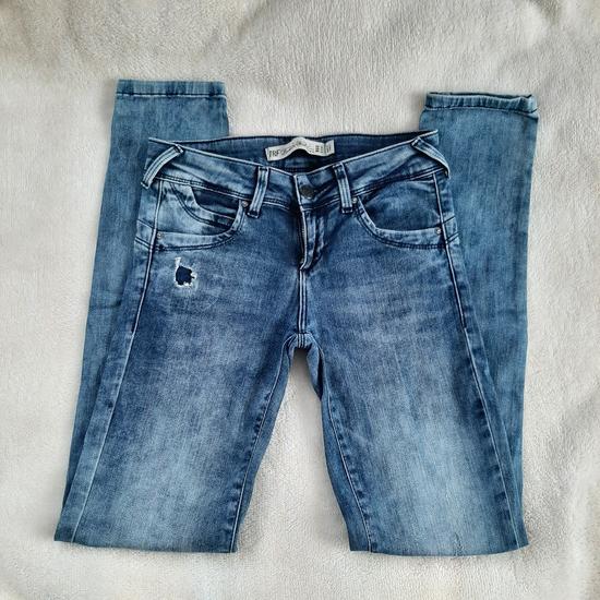 Zara skinny plitke farmerke XS 34