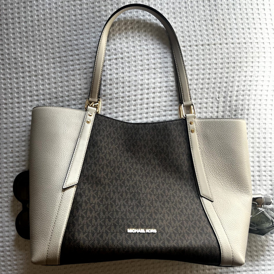 MICHAEL KORS ORIGINAL NOVA krem braon tote tasna