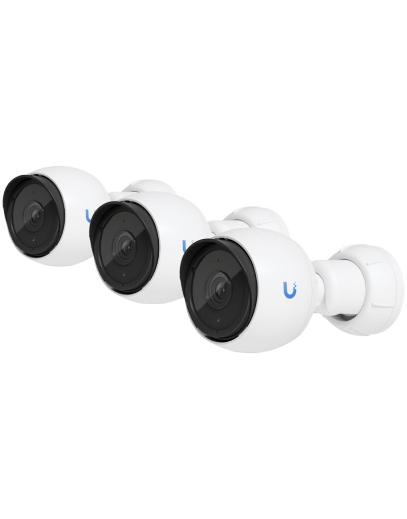 UBIQUITI G4 Bullet 3-pack 2K 4MP video resolution Flexible 3-axis adjust...