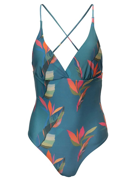 BRILLE Ženski kupaći kostim Mirela Swimsuit, Zeleni