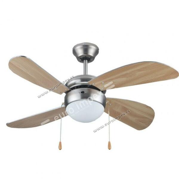 PLAFONSKI LUSTER VENTILATOR fi110cm 55W 4 ELISE 3 BRZINE 220RPM ELV36