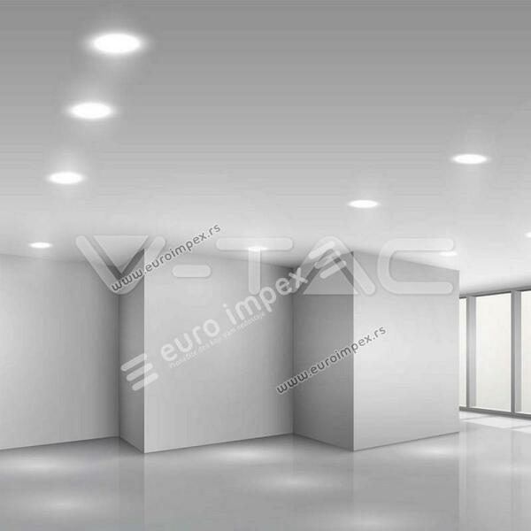 LED PANEL 24W UGRADNI OKRUGLI 4000K 2640lm VT7868 V-TAC