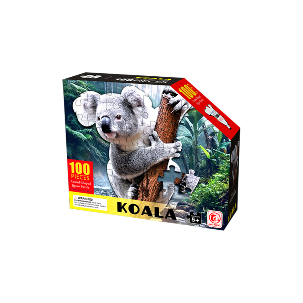 Puzzle U Obliku Životinje – Koala 100 Delova