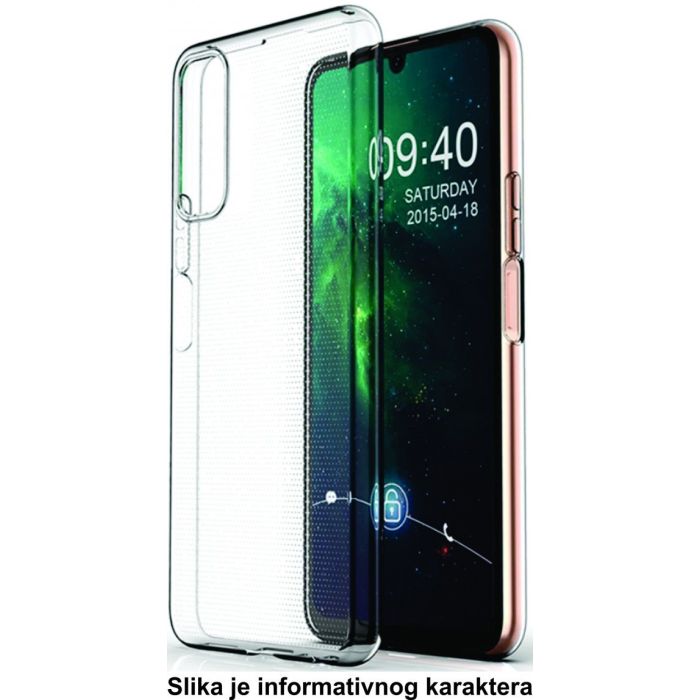 MCTT1-IPHONE 12 / 12 Pro * Futrola UTP Ultra Tanki Protect silicone providna (109.)