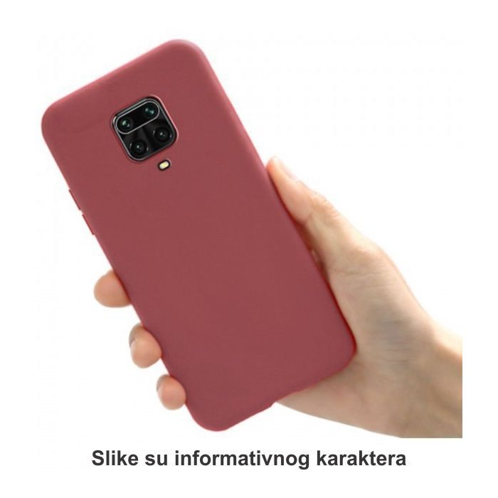MCTK4-XIAOMI Poco X3 Pro * Futrola UTC Ultra Tanki Color silicone Red (59)