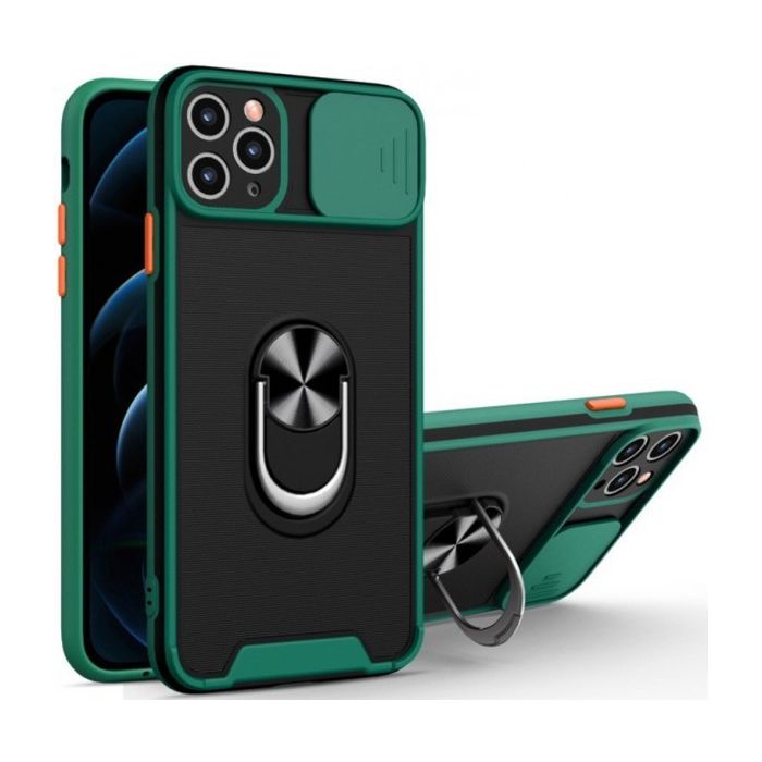 MCTR8-XIAOMI Redmi Note 10s/Note 10 4g * Futrola Magnetic Defender Silicone Dark Green (149)