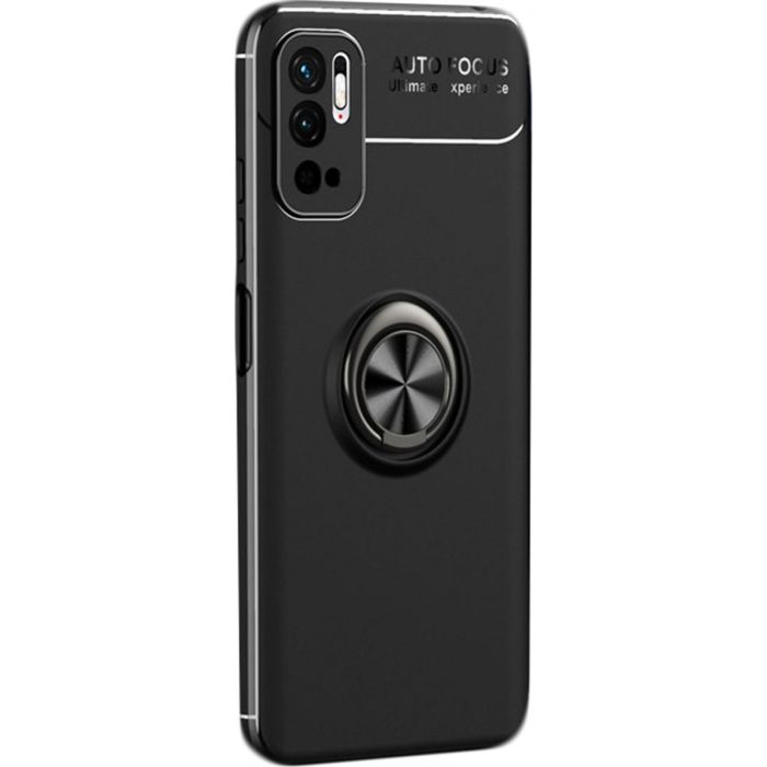 MCTK71-SAMSUNG A50 * Futrola Elegant Magnetic Ring Black (179)