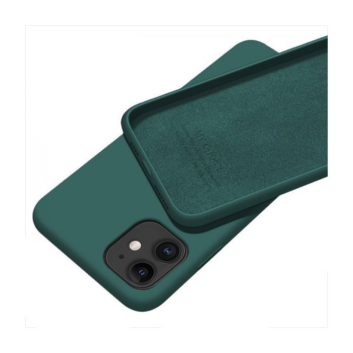 MCTK5-IPHONE 12 * Futrola Soft Silicone Dark Green (179)