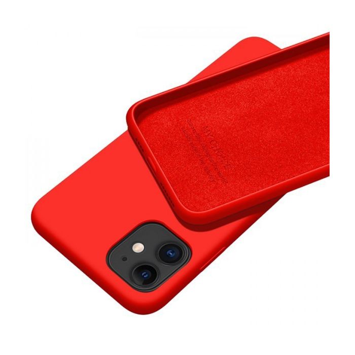 MCTK5-IPHONE 12 Pro Max * Futrola Soft Silicone Red (179)