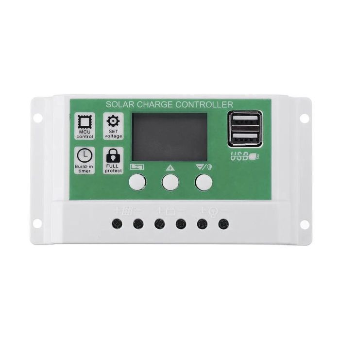 SOL-CONTROL30AG GMB PV solarni regulator punjenja 30A/20A/10A 12V/24V automatski podesivi PWM LCD