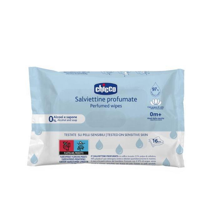 CHICCO VLAŽNE MARAMICE MINI, 16KOM