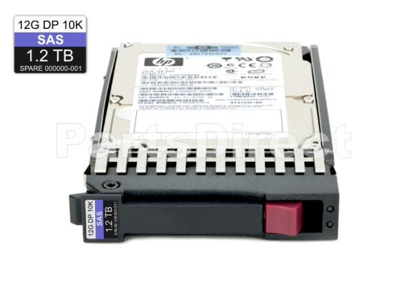 HDD 2.5'' HP 1.2TB SAS 12G 10K EG001200JWJNQ