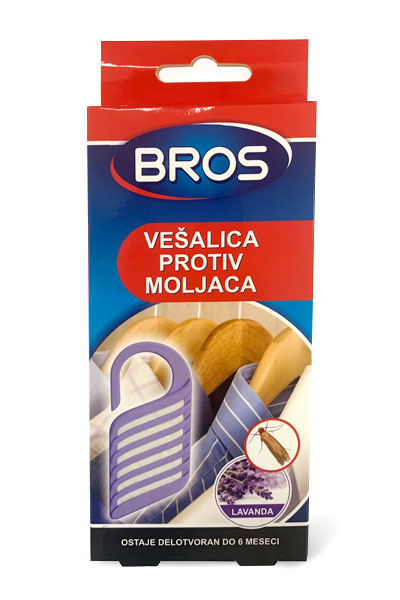 Bros vešalica protiv moljaca – lavanda
