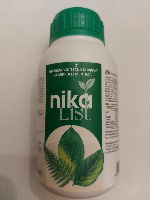 NIKA LIST 0,25