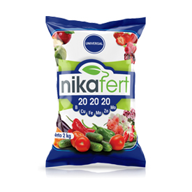 NIKA-FERT 20:20:20 + ME – 2 kg.