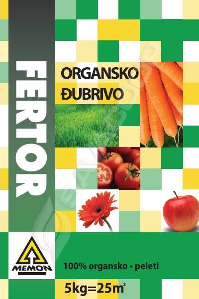 ORGANSKO ĐUBRIVO FERTOR 5 kg.