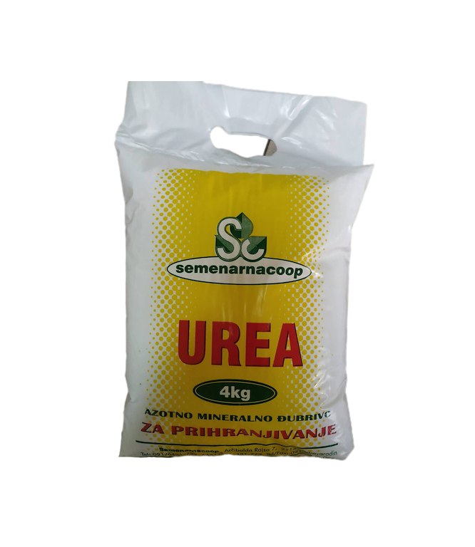 Urea 4 kg. azotno đubrivo za prihranjivanje