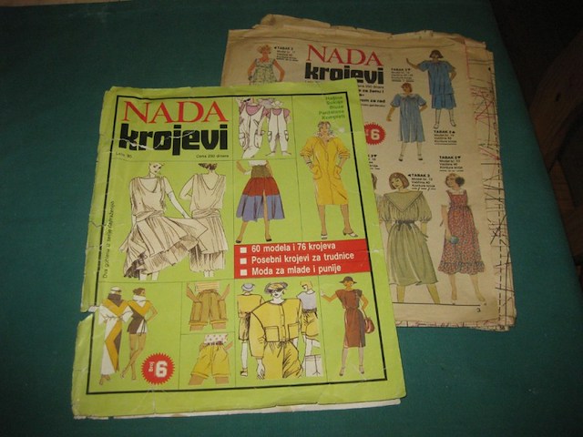 Nada krojevi br.6 Leto 1985.