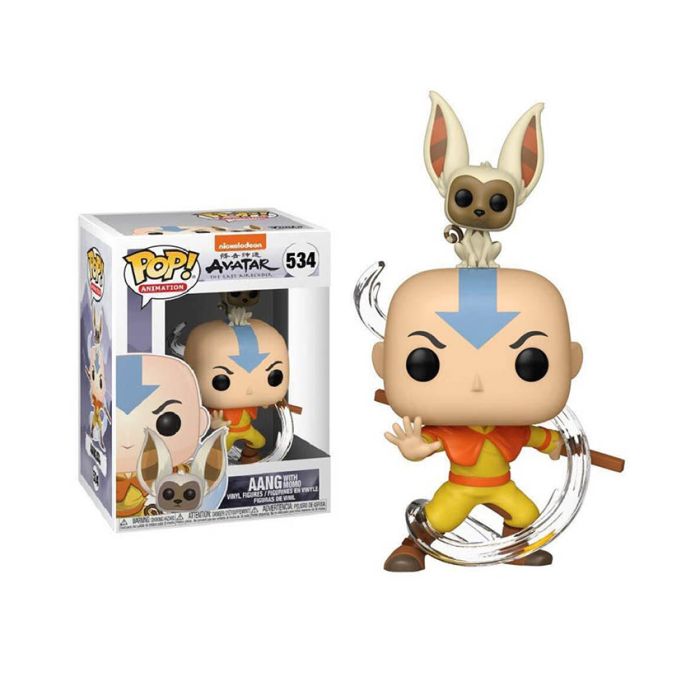 Figura Funko POP! Buddy: Avatar - Aang with Momo