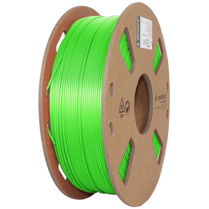 Filament Gembird PLA PLUS 3DP-PLA+1.75-02-G 1.75mm 1kg Green