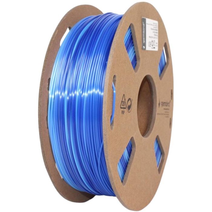 Filament Gembird 3DP-PLA-SK-01-ICE Svilenkasti LED 1.75mm 1kg Ice/Dark Blue