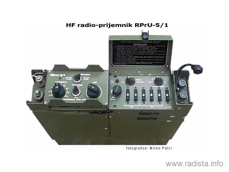 HF radio-prijemnik RPrU-5/1