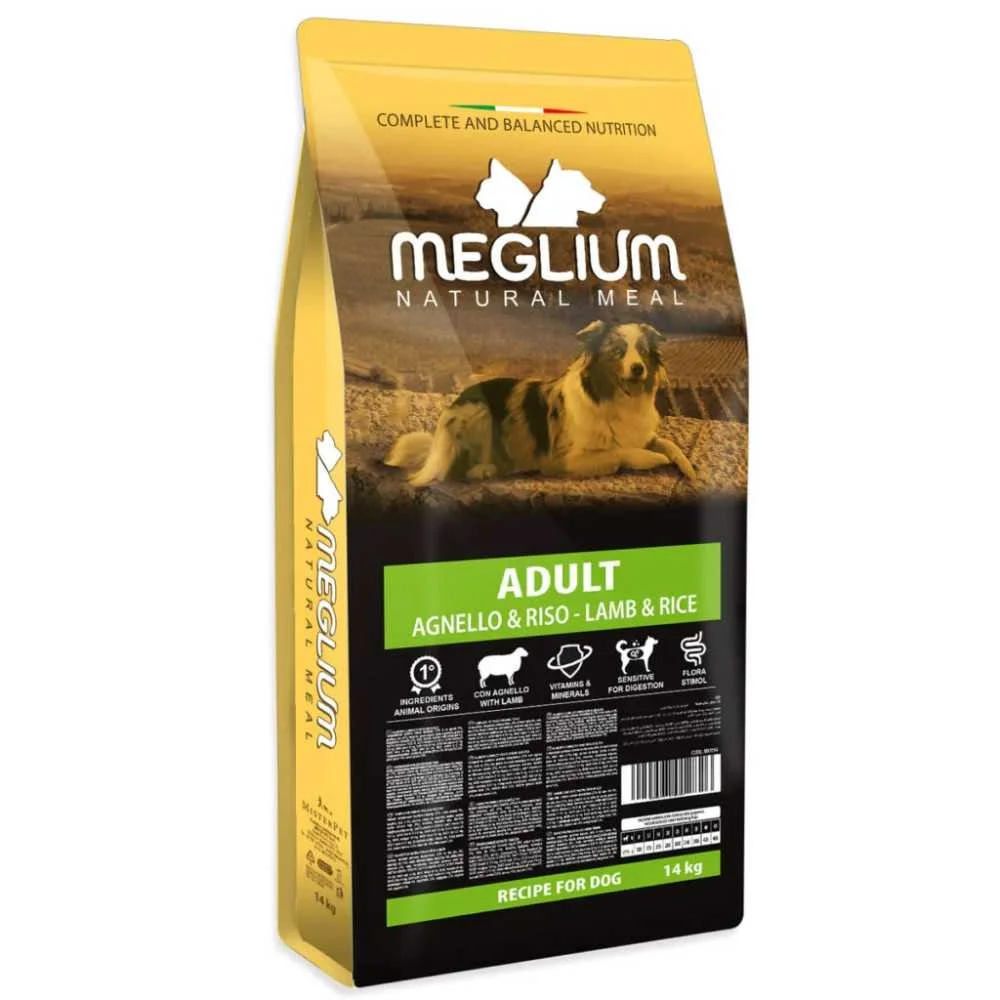 Mister Pet MEGLIUM Dog Adult MINI - Jagnjetina i pirinač 7kg