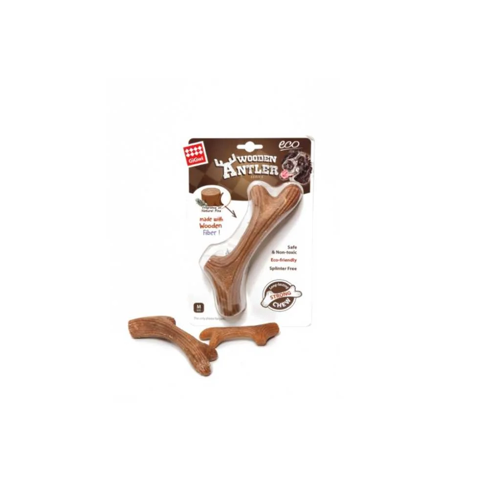 GiGwi Toys Igračka za pse - Antler Wooden Chew XS 10cm