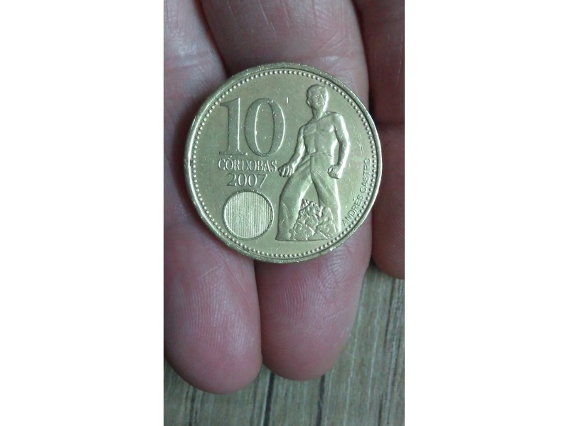 KO 432 - Nikaragva - 10 kordoba 2007 - VF -