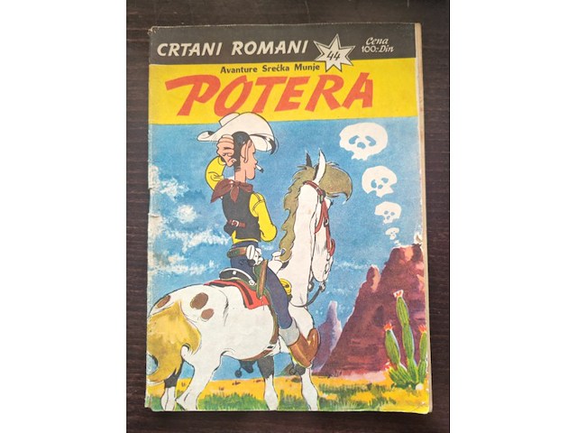 CRTANI ROMANI 44 - Srećko Munja (Talični Tom) - Potera