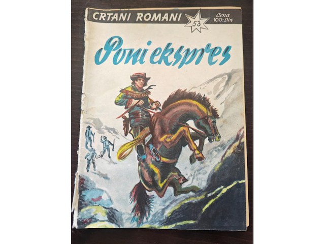 CRTANI ROMANI 53 - Poni express