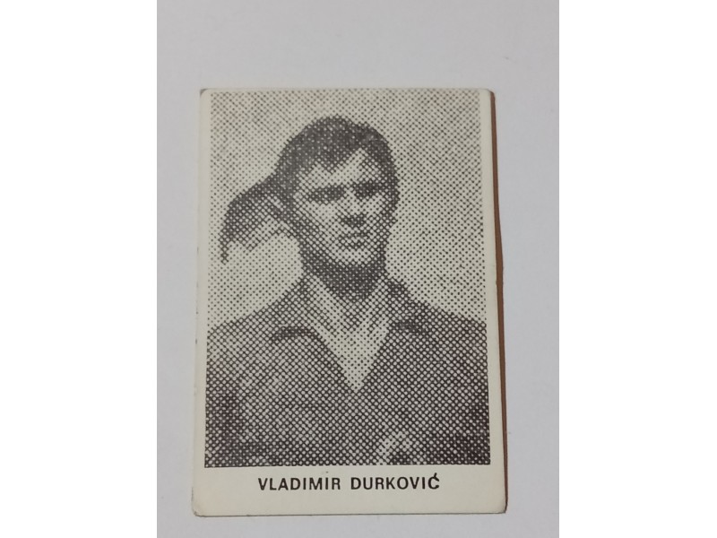 Stara sličica Vladimir Durkovic br.498