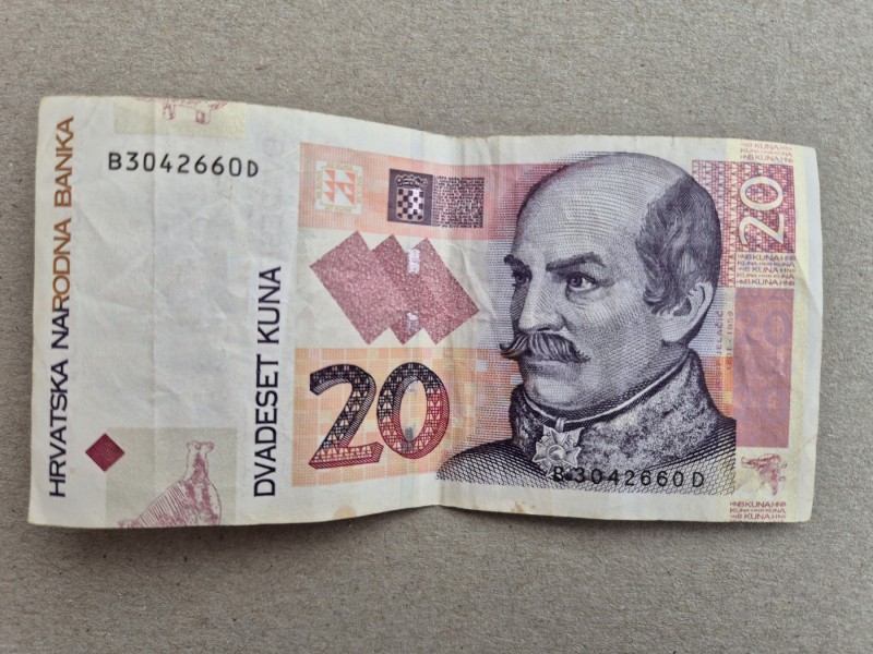 20 Kuna Hrvatska