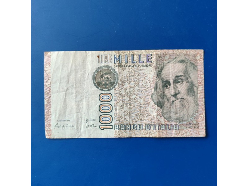 1000 LIRA 1982