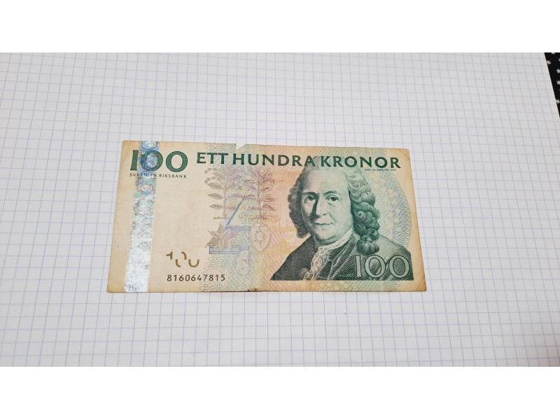 ŠVEDSKA 100 KRONOR