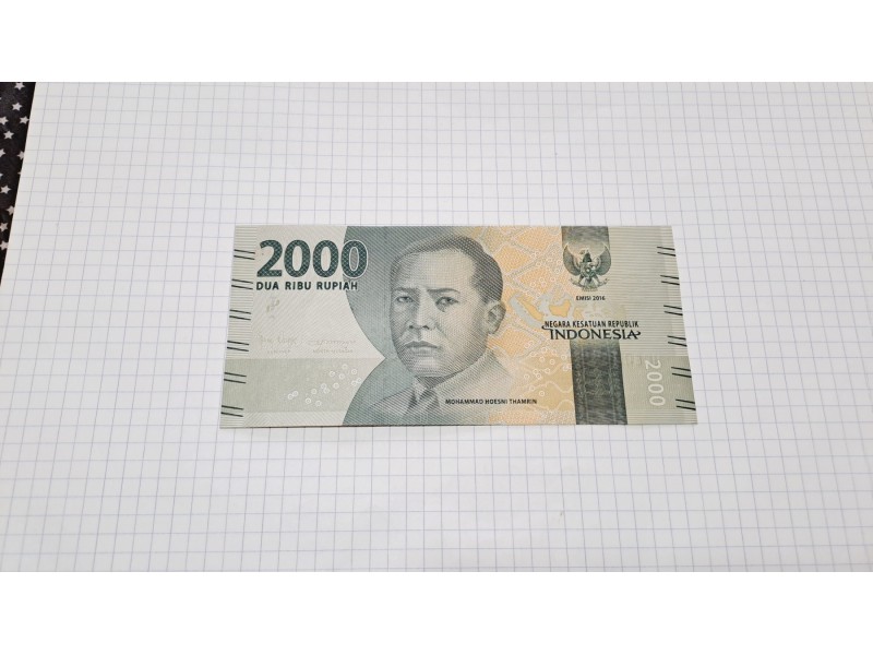 INDONEZIJA 2000 RUPIAH 2021 GODINA *UNC*