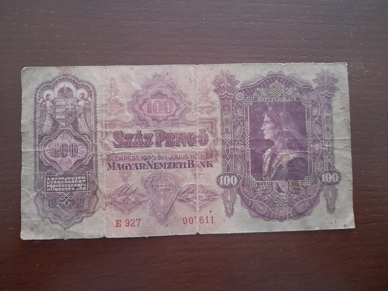 100 penga 1930