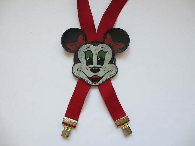 Vintage dečji tregeri Mini Maus (Minnie Mouse) Ex-Yu